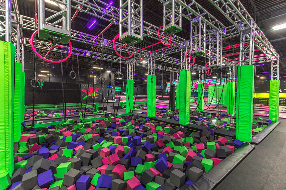 Trampoline Ninja Courses | Ninja Obstacle Course, Parkour & More
